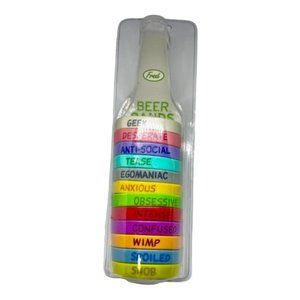 Fred & Friends | Dining | Fred Beer Bands Mine 2 Pack Beer Bottle ...